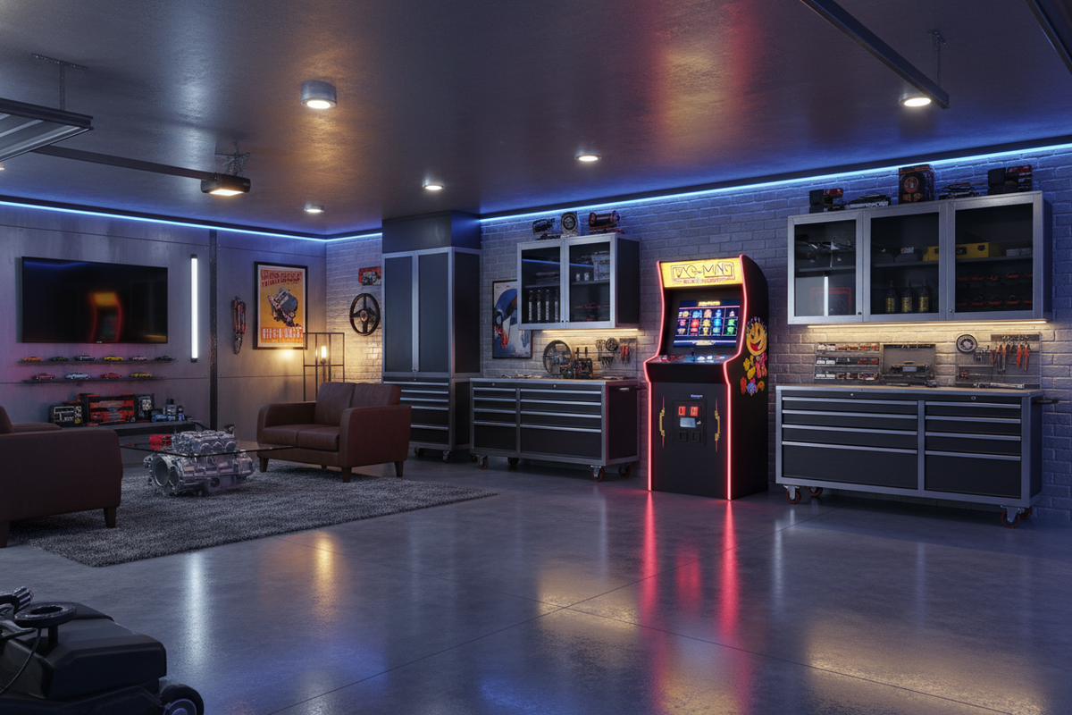 Transforming Your Garage into a High-Tech Man Cave: Tips, Tools, and T ...