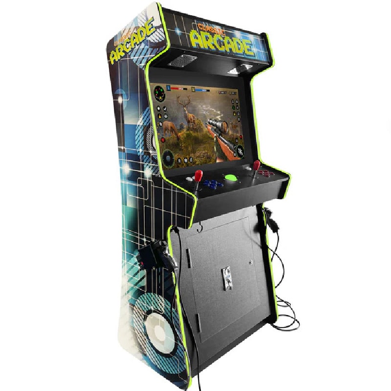 2P Slim Stand Up Arcade Machine, up to 13,000 Games Perfect for Your ...