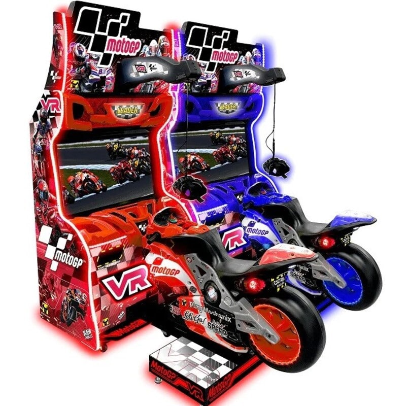 MotoGP Virtual Reality Racing Arcade Machine | Mancave Authority — The ...